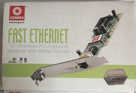 COMPEX Fast Ethernet 10 100 Mbps PCI Network Adapter With Wake On LAN Lazada Co Th