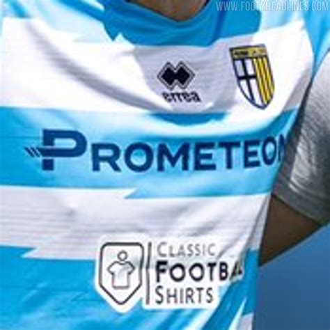 Parma Announce Classic Football Shirts Kit Sponsor Deal Footy Headlines