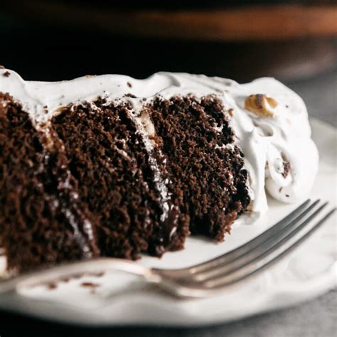 Hot Cocoa Layer Cake Heathers Home Bakery