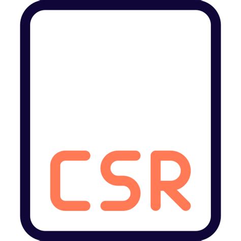 Csr File Coding Files Icon Download On Iconfinder