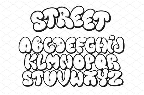 Bubble Graffiti Font Inflated Lettering Alphabet Fonts Free Graffiti Fonts Lettering Alphabet