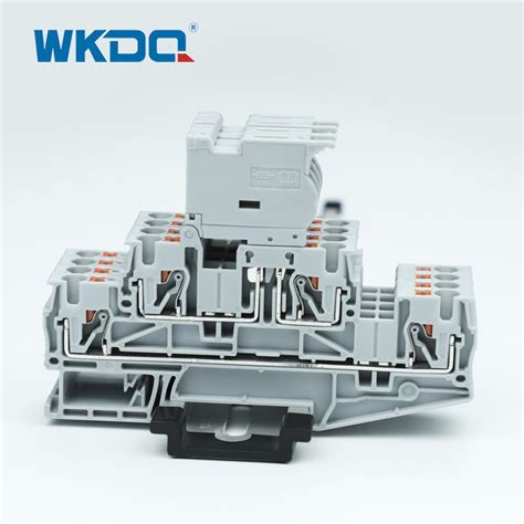Jpttb4 Hesi Double Level Fuse Holder Terminal Block Din Rail Terminal