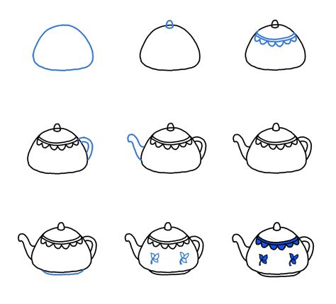 20 Easy And Simple Teapot Drawing Ideas Drawing Photos