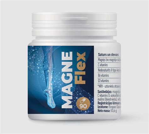 Magneflex, 90 gélules - Revitalise les muscles et les articulations