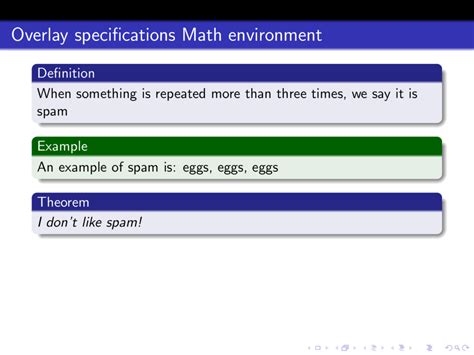 Creating Overlays In Beamer Page Of LaTeX Beamer