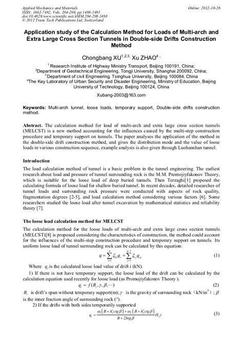 Term Paper Format Sections
