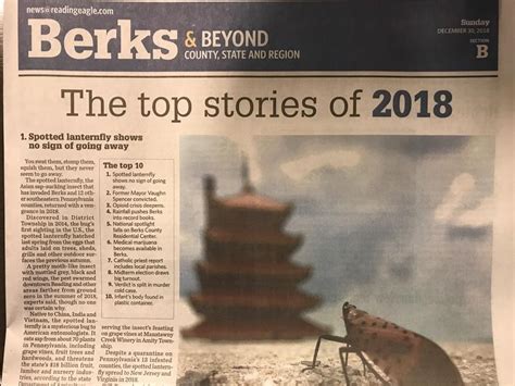Kevin Bricker On Linkedin 1 Story In The Reading Eagle For 2018 The