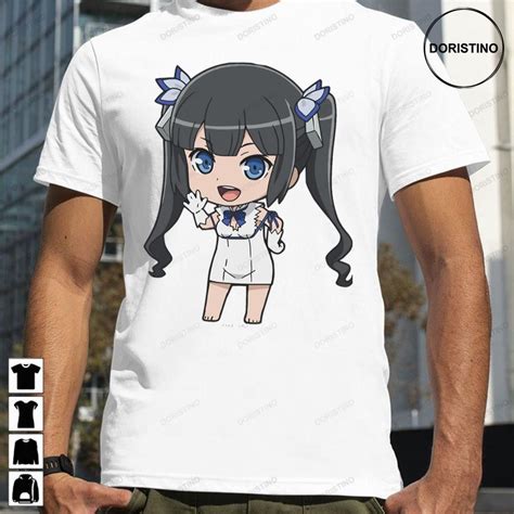 Cute Hestia Goddess Chibi Danmachi Doristino Awesome Shirts