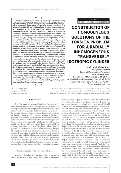 Pdf Construction Of Homogeneous Solutions Of The Torsion Problem For A Radially Inhomogeneous