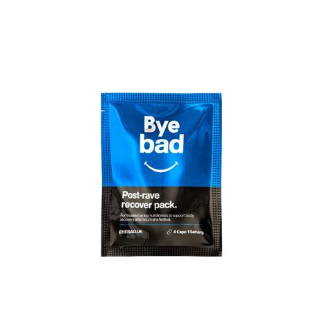 Suplemento Alimentar Bye Bad Anti Ressaca Para Recuperação Completa Pós