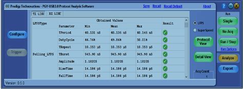 USB 3 0 Protocol Decode Software Datasheet