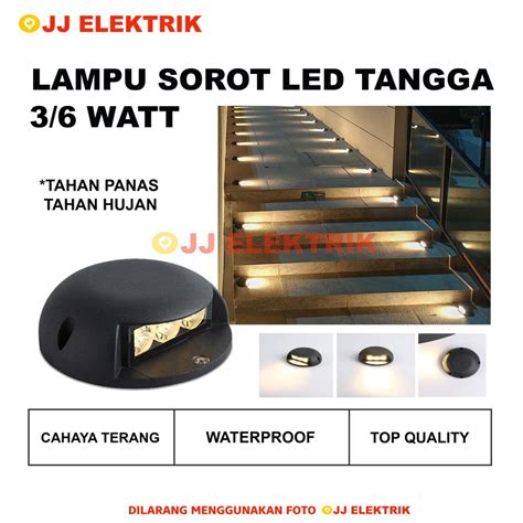 Jual Lampu Taman Sorot Dinding Led Tangga Decking Watt Watt W W Shopee Indonesia