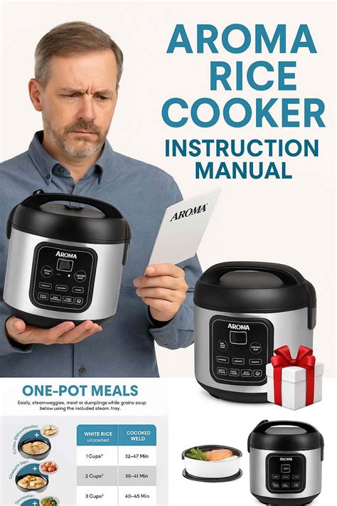 Aroma Rice Cooker Instruction Manual Easy Steps For Beginners