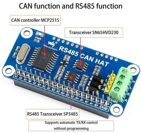 REES52 Waveshare RS485 CAN HAT For Raspberry Pi At 715 Piece In New Delhi ID 24603762773