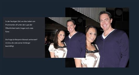 Ist Benjamin Bieneck Verheiratet Einblick In Das Leben Eines Bekannten Tv Persönlichkeit