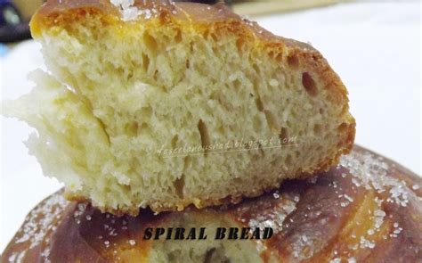 Good Food Ends With Good Talk Spiral Bread
