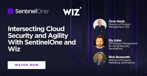 Intersecting Cloud Security And Agility With Sentinelone And Wiz Matt Bednar