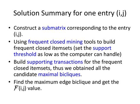 Ppt Transactional Database Transformation And Its Application In Prioritizing Human Disease