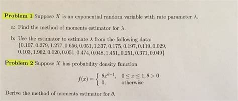 Solved Suppose X Is An Exponential Random Variable With Rate Chegg Com