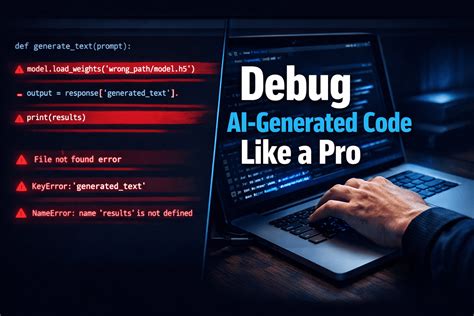 How To Debug Ai Generated Code Like A Pro