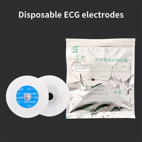 50 Pcs Disposable Ecg Electrodes Medical Electrode Patch Ekg