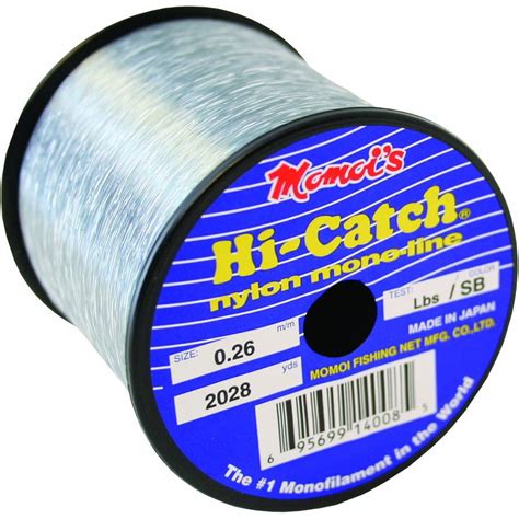 Momoi Hi Catch Nylon Monofilament Line 1 4 Pound Spools Blue 10