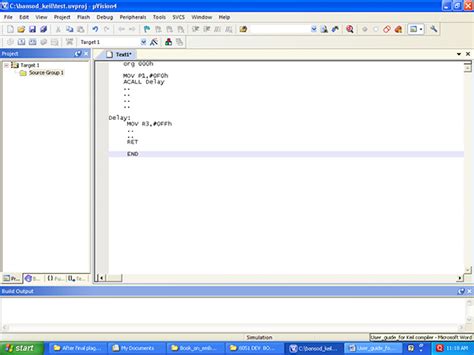 How To Use Keil Cross Compiler Version 4 For 8051 Microcontroller