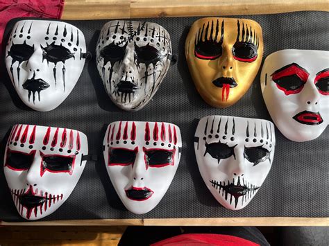 Slipknot Joey Jordison Collection Masks Etsy