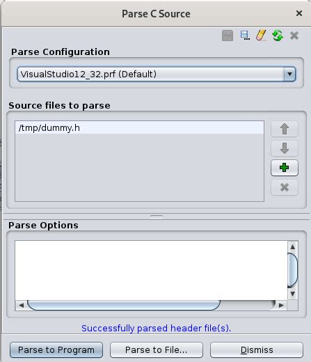 Parse C Source Does Not Recognize Function Pointer Array In Struct Definition · Issue 3908