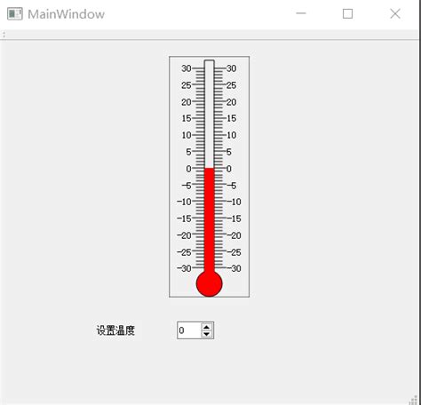 Qt程序设计 柱状温度计自定义控件实例qt温度计控件 Csdn博客