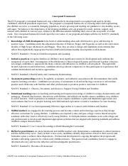 Entire Conceptual Framework Babes Docx Conceptual Framework The ECE Program S Conceptual