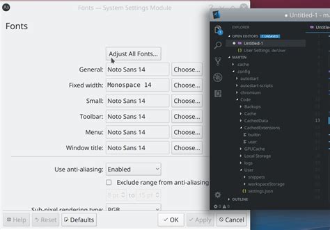 Ui Font Size Is Not Customizable And It Doesnt Honor System Font Size Settings · Issue 57812