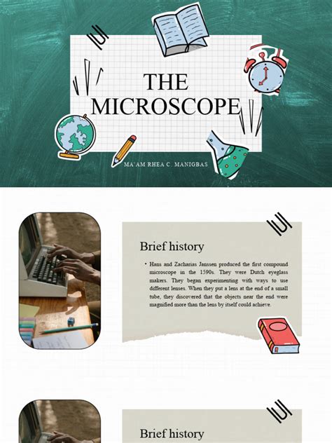 module 1 the microscope pdf microscope electron microscope