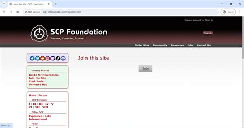 Got Banned From The Scp Wiki Got This Message Saying I Could Rejoin If I Went To This Link Is