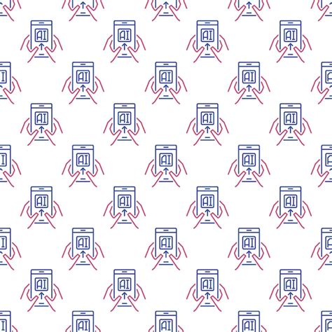 Premium Vector Artificial Intelligence On Smartphone In Hands Vector