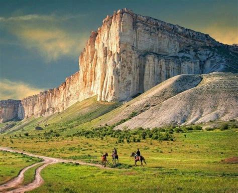 Белая скала Ак-Кая, Крым White Rock, Photo Print, Landscape Art ...