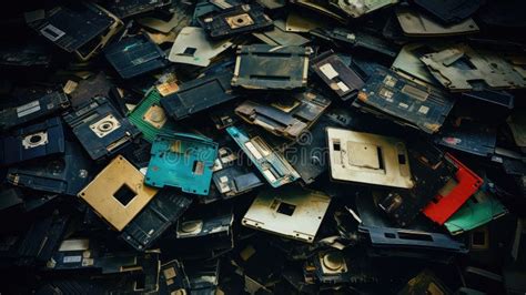 Corruption Broken Data Stock Illustration Illustration Of