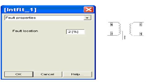B Typical Pscad Emtdc Transformer Model To Simulate Internal Faults Download Scientific