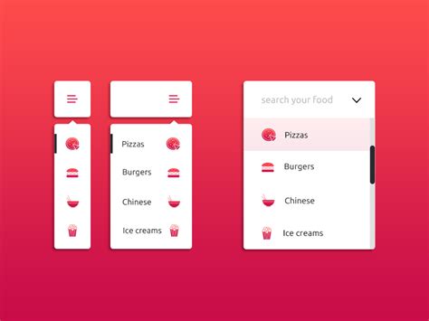 Daily Ui Challenge 04 Dropdown Menu By Shiva On Dribbble