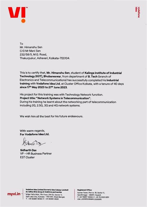Himanshu Sen On Linkedin Industrialcertification Summerinternship