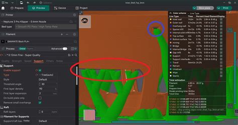 Missing Support Interfaces With Tree Supports Orcaslicer 200 R