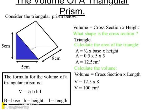 How To Calculate The Volume Of A Prism Engineering Discoveries Triangular Prism Volume