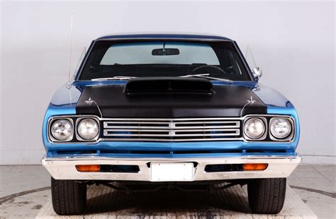 68 69 Plymouth Satellite Roadrunner Gtx Showcars Hood W 3 6 Pack Scoop