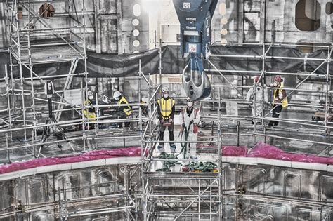 Iter Fusion Research Reactor Construction Stock Image C052 9560 Science Photo Library