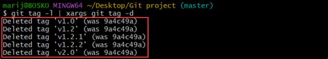 How To Delete Git Tag