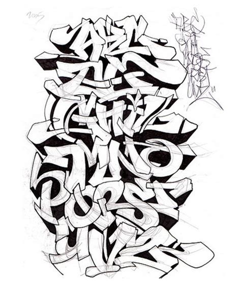 Alphabet Graffiti Clipart Best