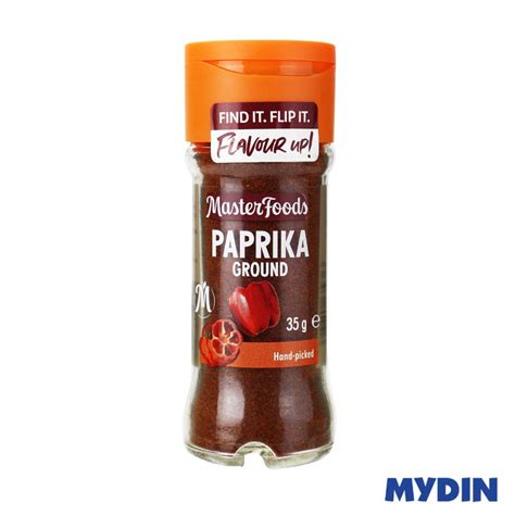 Masterfoods Paprika Ground 35g Shopee Malaysia