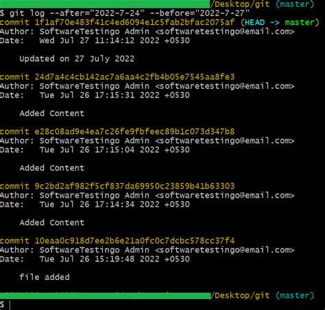 Git Log Command Explained How To Use Updated 2024