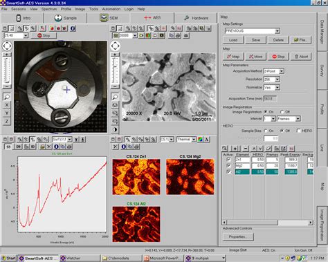 Auger Spectrometer Laboratory Cylindrical Mirror Analyzer High Sensitivity Ritm Industry