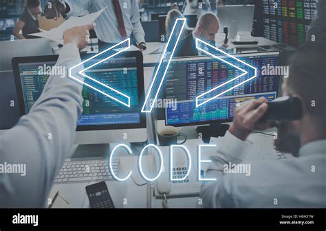 Code Informatique Concept Graphique Symbole Html Photo Stock Alamy